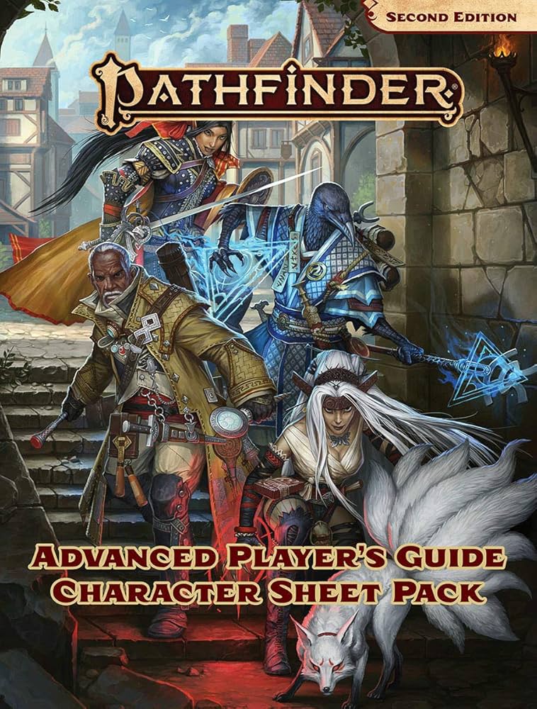 Pathfinder 2nd: Advanced Player's Guide Character Sheet Pack — Arkhaven ...