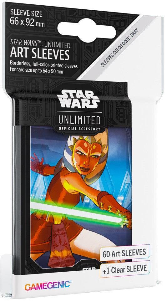 Gamegenic SWU Art Sleeves: Ahsoka Tano — Arkhaven Games & Hobbies
