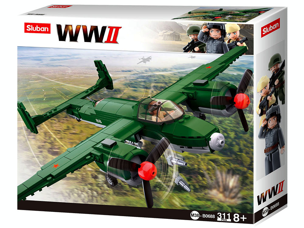 Sluban WW2 Tupolev Bomber — Arkhaven Games & Hobbies