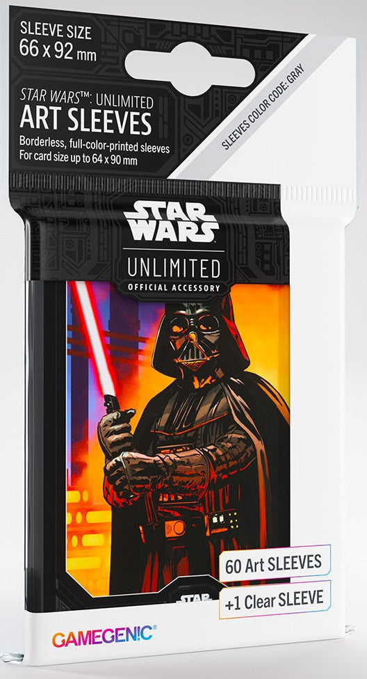 Gamegenic SWU Art Sleeves: Darth Vader — Arkhaven Games & Hobbies