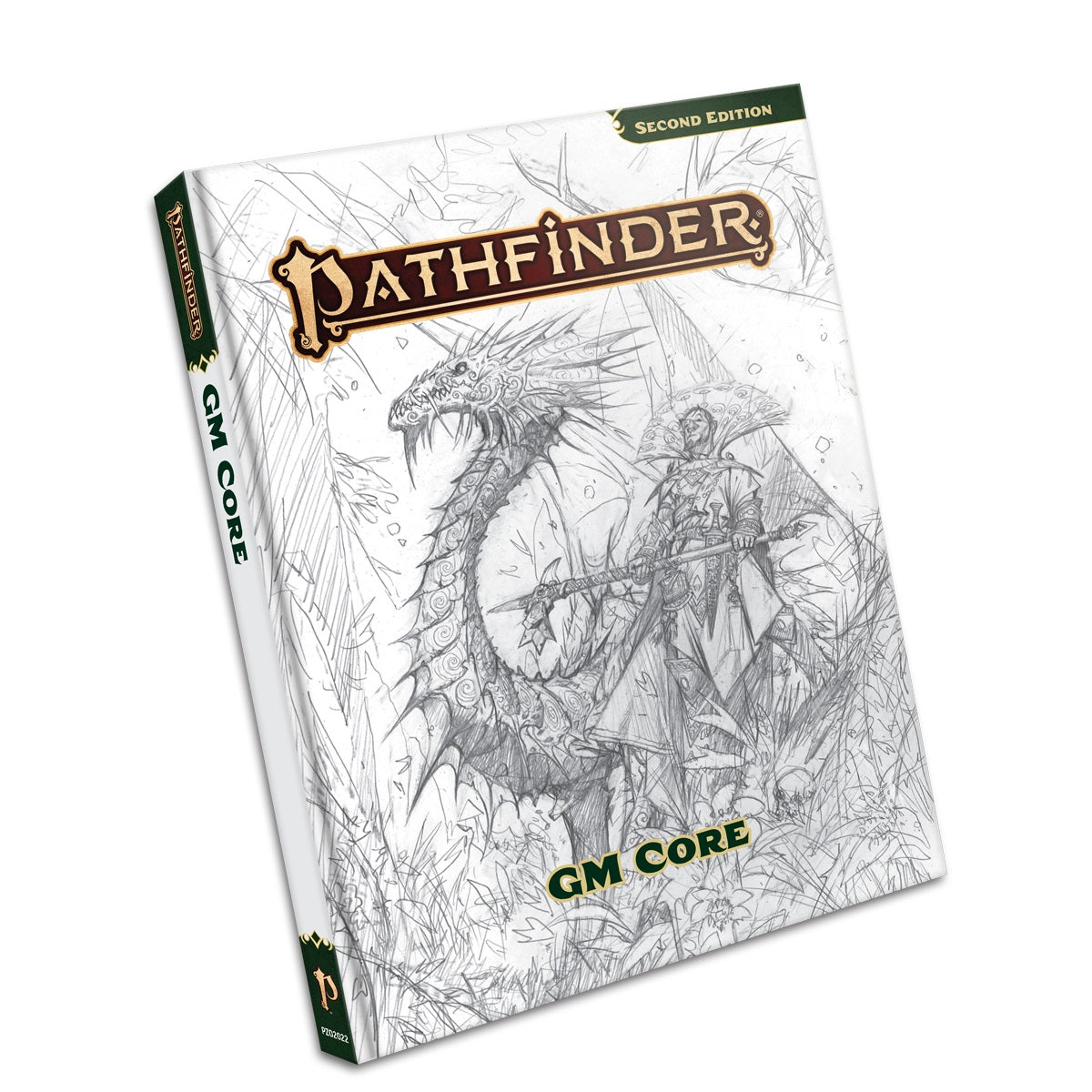 Pathfinder 2nd: GM Core Sketch Cover — Arkhaven Games & Hobbies