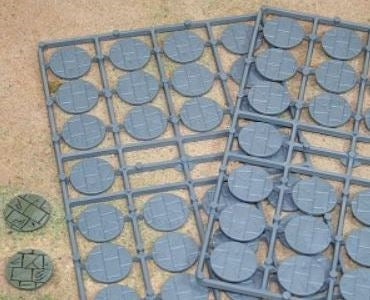25mm Diameter Paved Bases (52) — Arkhaven Games & Hobbies