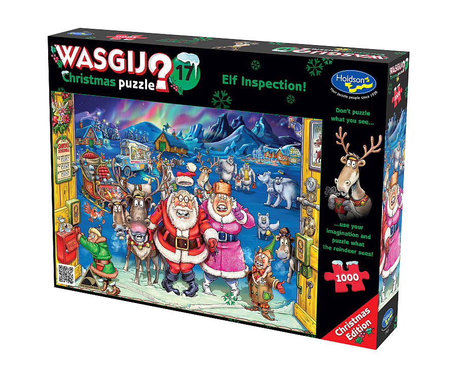 Wasgij Christmas - Elf Inspection! — Arkhaven Games & Hobbies