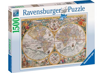 Ravensburger - Historical Map 1500 pieces — Arkhaven Games & Hobbies